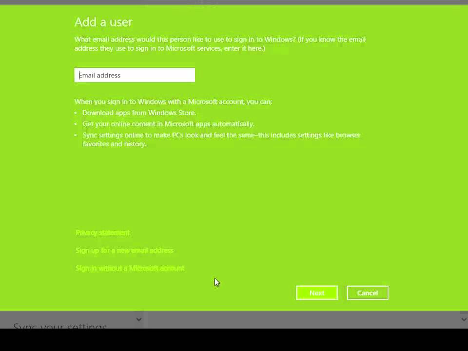 How to create a user account windows 8 - YouTube