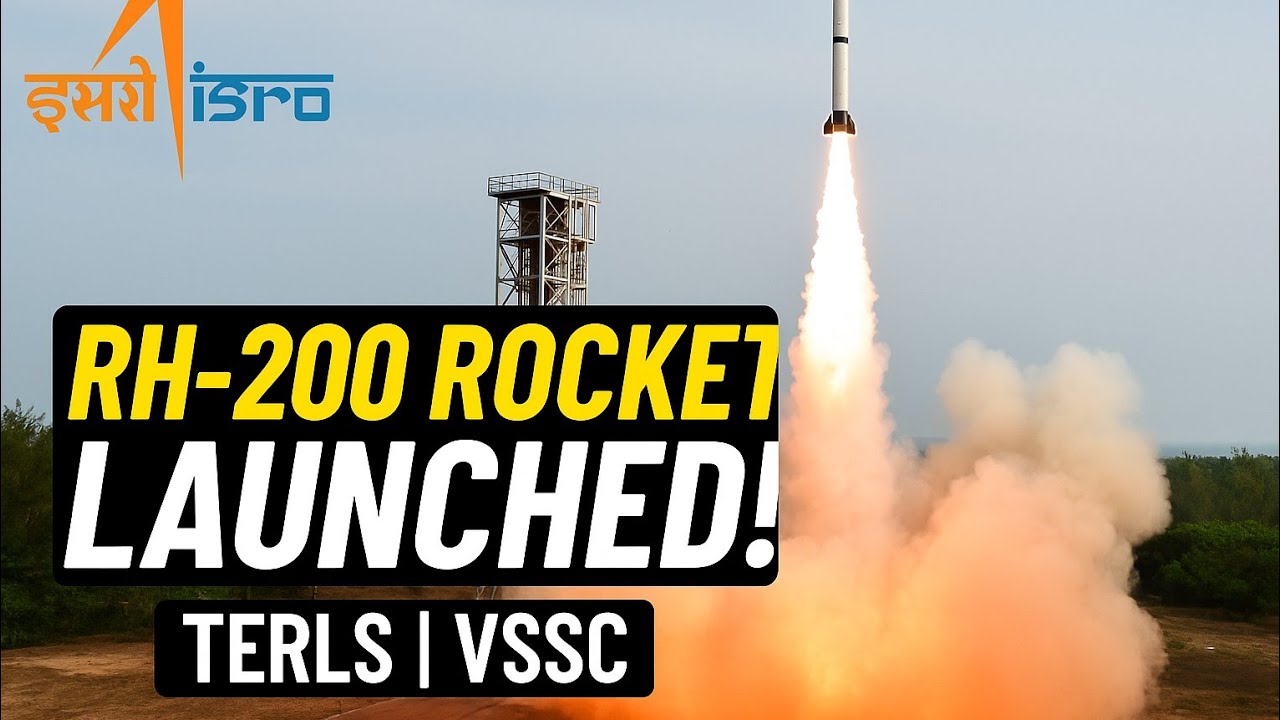 🚀 ISRO's 200th Sounding Rocket Launch | VSSC TERLS Thiruvananthapuram ...