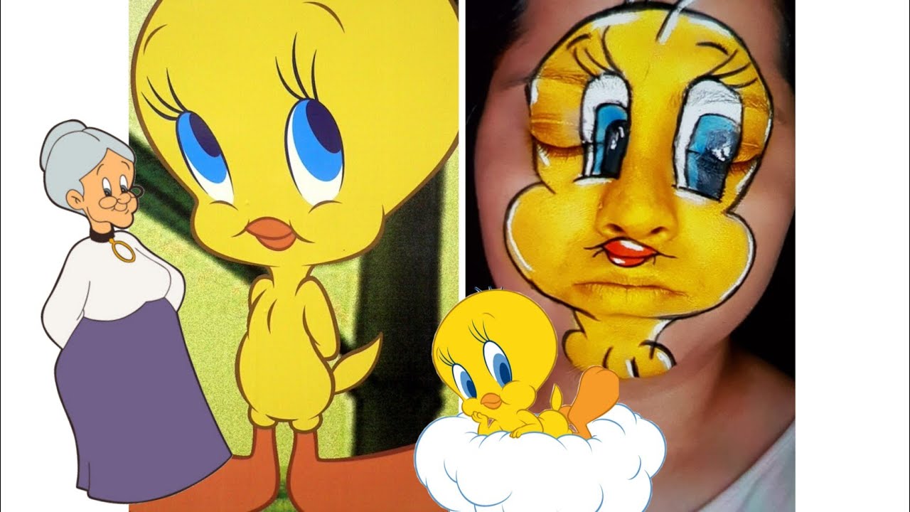 Tweety Bird Face