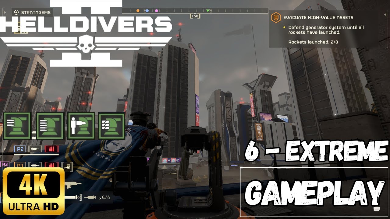(PS5) Helldivers 2: Gameplay - 6 Extreme - 62 - YouTube