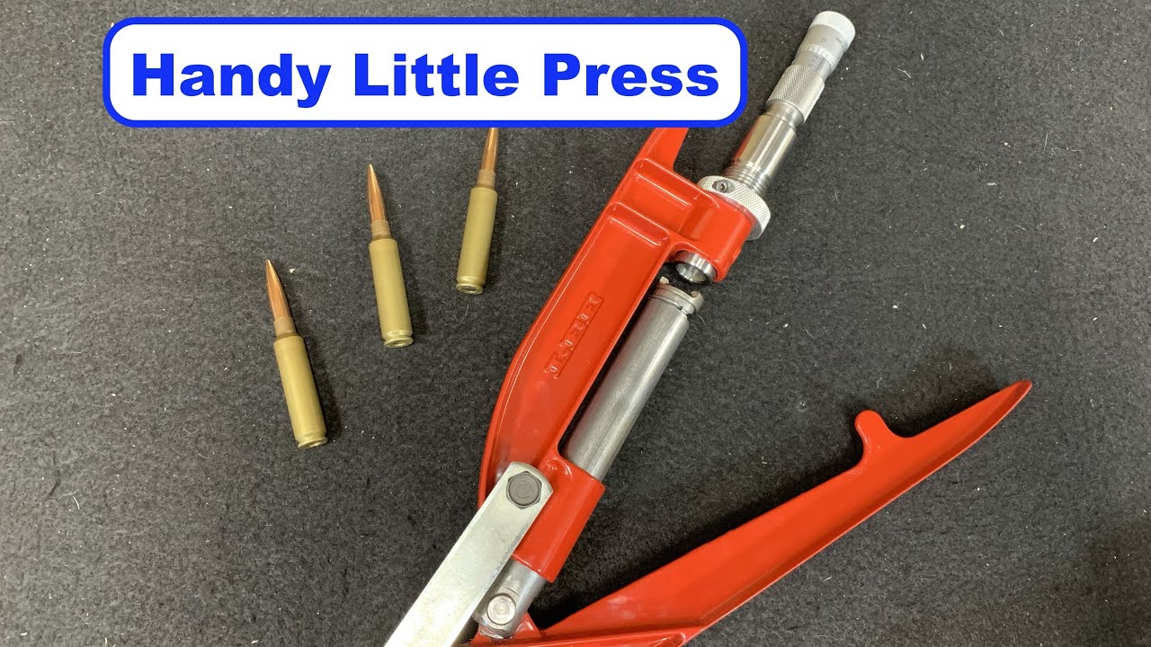 How I Use the Lee Hand Press for Seating Tests and Match-Ready Ammo ...
