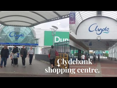 Clydebank shopping centre - YouTube