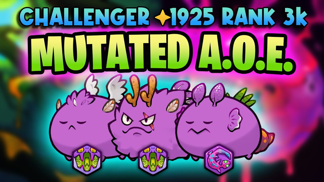 ANOTHER EFFECTIVE POISON AoE BUILD | ORIGIN LEADERBOARDS | AXIE ...