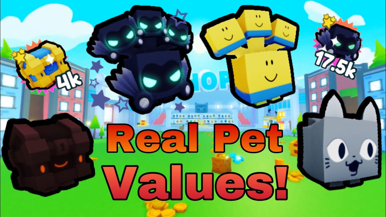 Pet Simulator X VALUE LIST | Pet values version 1 - YouTube