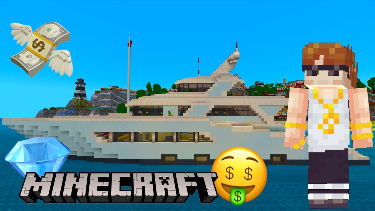 Visiting The Most Expensive Minecraft Mansions - YouTube