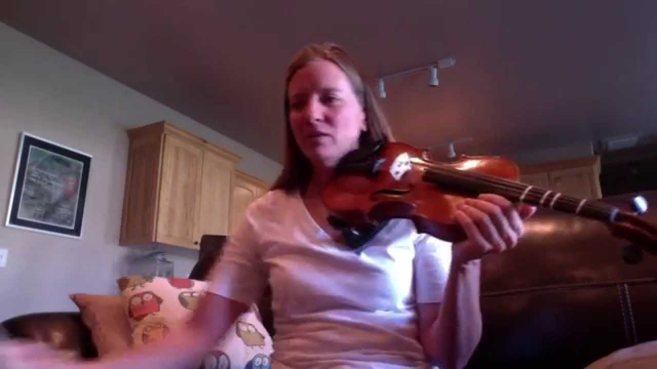Open Strings Played for Help in Tuning the Violin (For Beginners) - YouTube