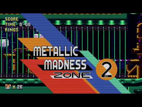 Sonic Mania Metallic Madness ACT 1 - YouTube