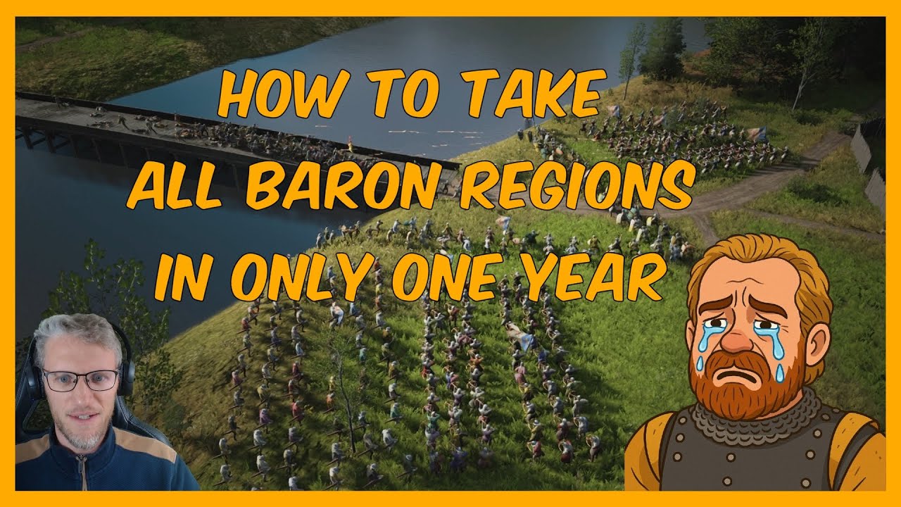 How to take ALL baron regions in ONE year | Manor Lords #manorlords # ...