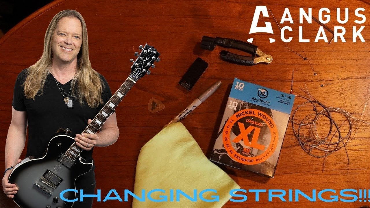 Charvel DK24 - Changing strings with Angus Clark (Trans-Siberian ...