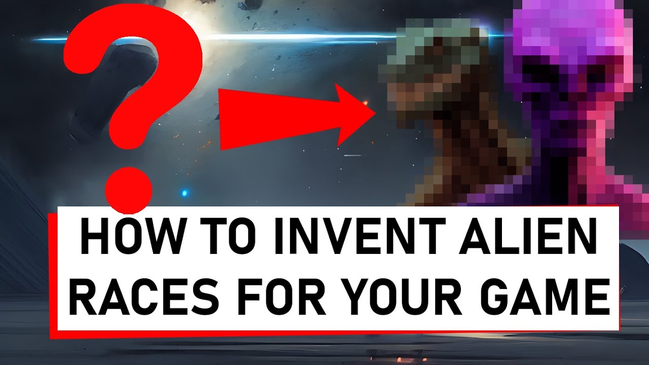 How to invent alien races for your game? - YouTube