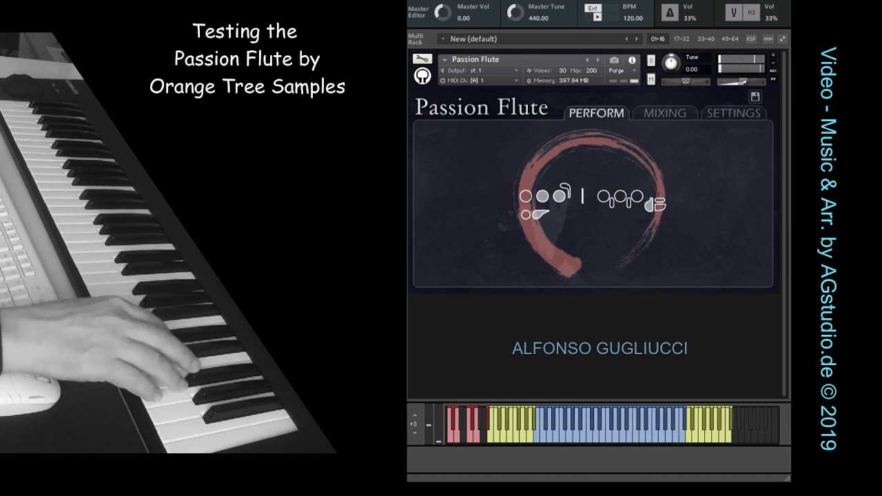 Passion Flute - Test - YouTube