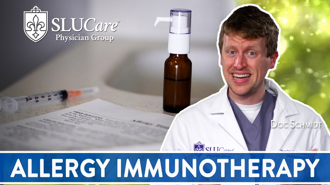 Immunotherapy to Treat Seasonal Allergies with @Doc_Schmidt - YouTube