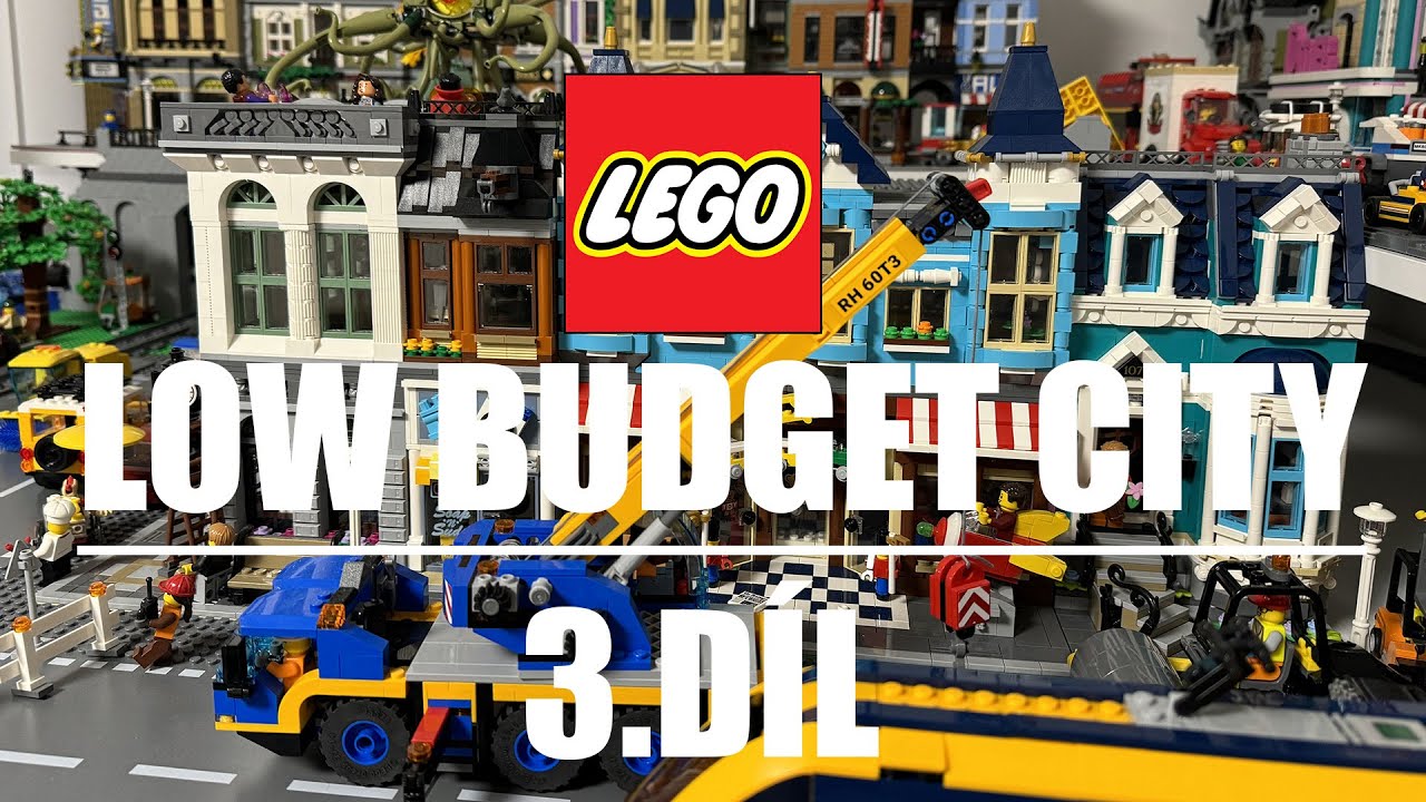 LEGO low budget city díl 3. - YouTube