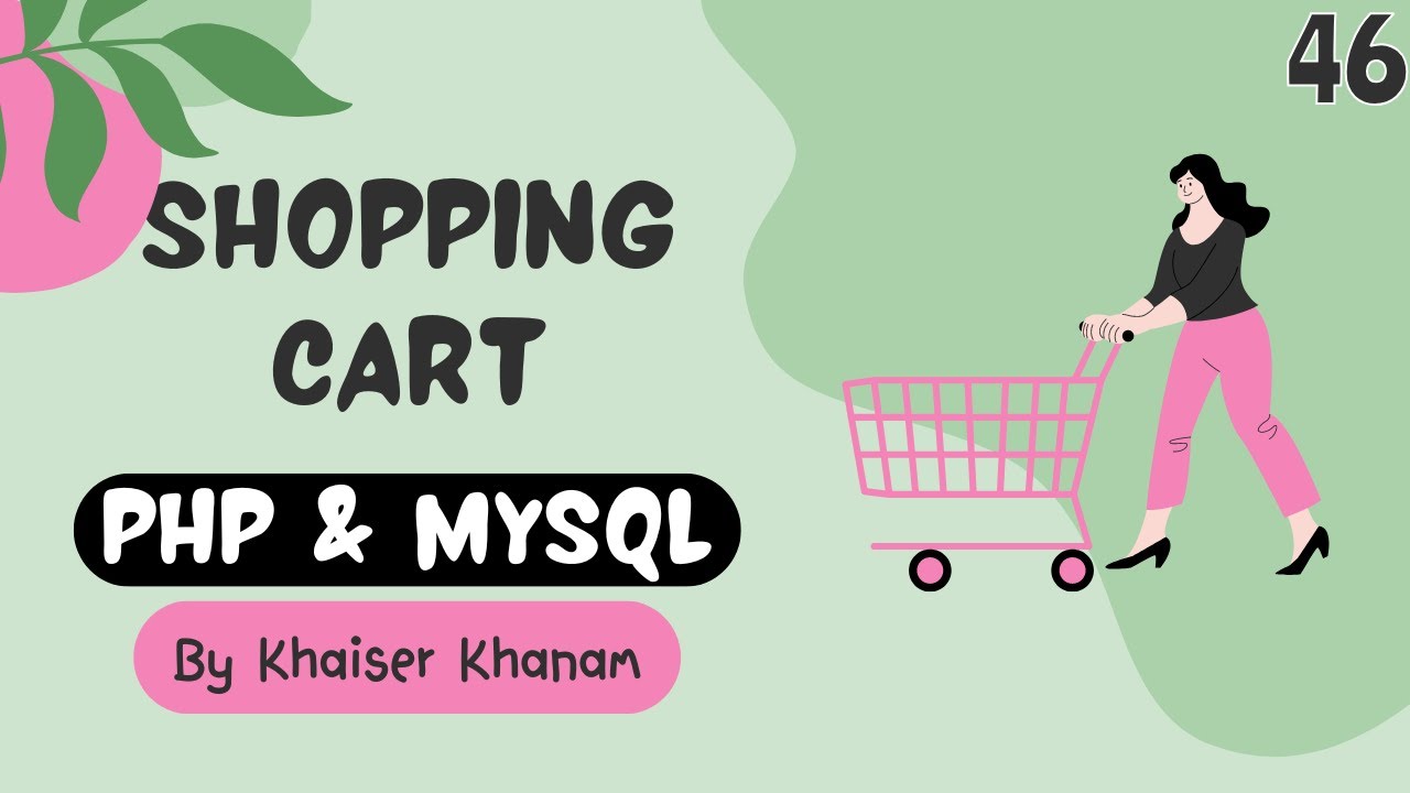 Shopping Cart using PHP and MySQL- Delete All Cart Products #46 - YouTube