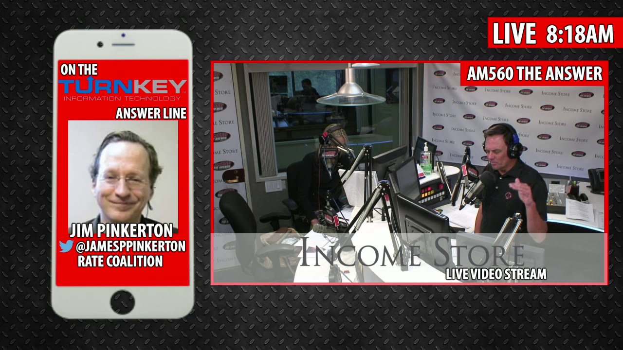 RATE Coalition's Jim Pinkerton talks President Trump's "racist ...