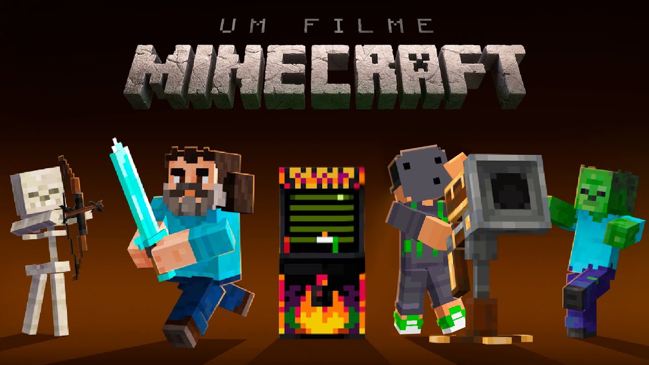NOVA DLC DO MINECRAFT O FILME - YouTube