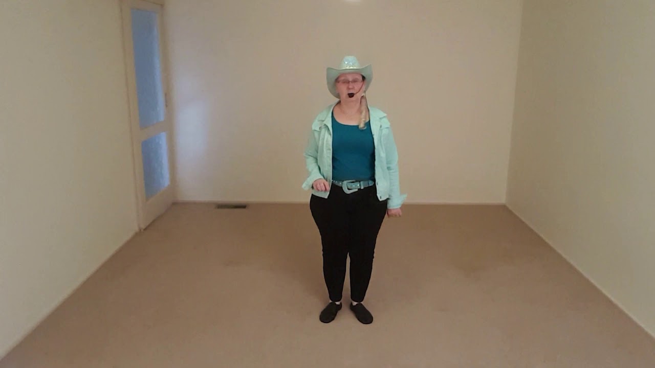 BACK HEELS: Beginner Linedance Steps: Teach/Demo: by Debra Ciavarella ...