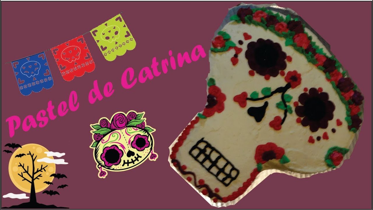 Pastel de Catrina - Pan de Calabaza - YouTube