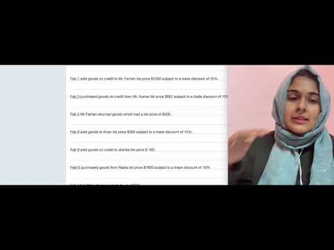 Books of original entry, Trade discounts Vs Cash discounts, Sales Journal - YouTube
