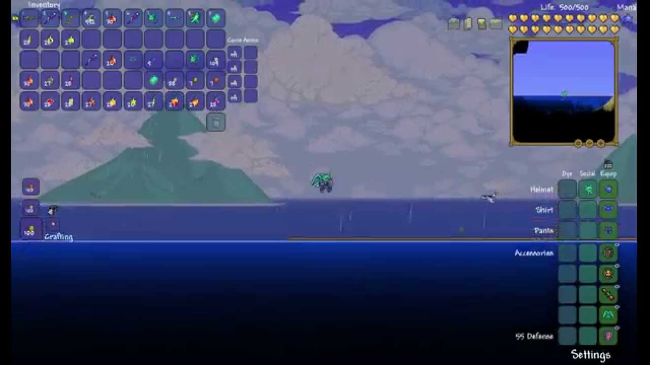 Terraria - Kill Duke Fishron Easily! (Best Gear) - YouTube