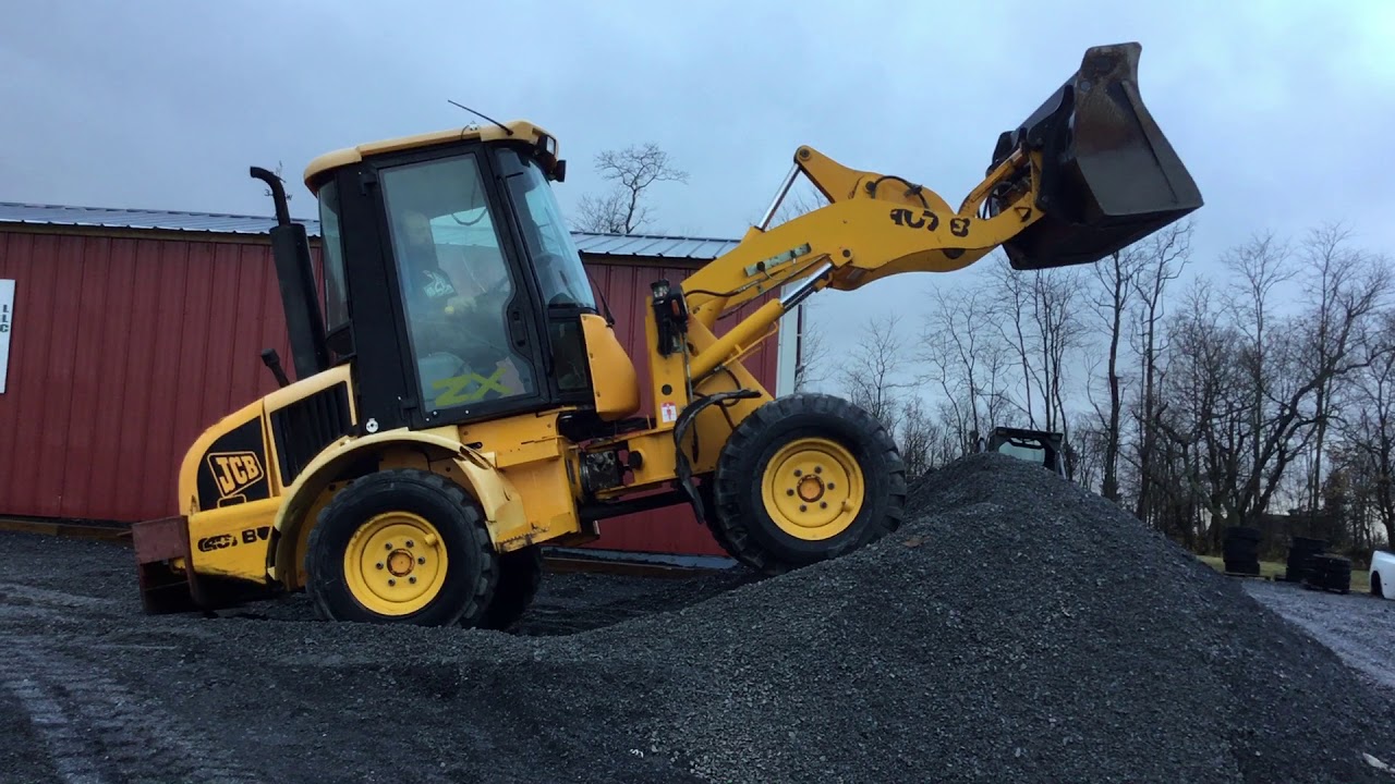 JCB 407B Compact Wheel Loader! - YouTube