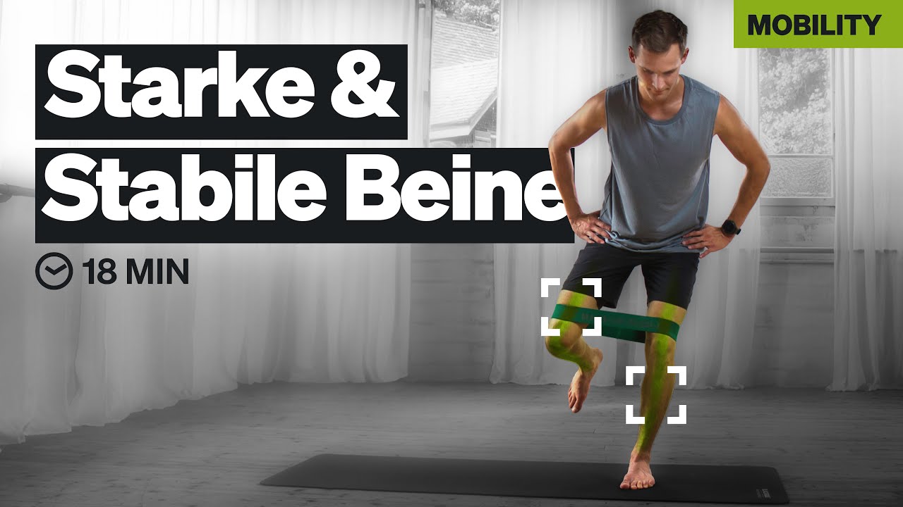 Beinachsentraining: So stabilisierst du deine Knie und Beine - YouTube