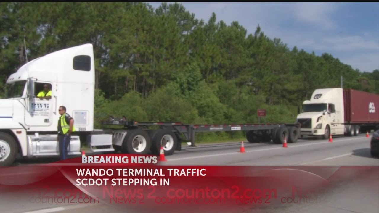 Wando Terminal traffic - YouTube