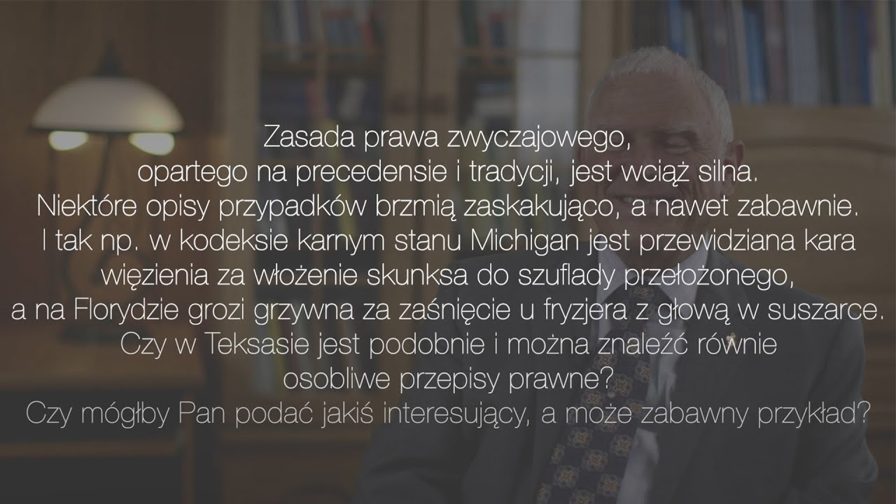 Sędzia John McClellan Marshall-odc.4-wywiad dla EBOS.PL, "Więzienie za ...