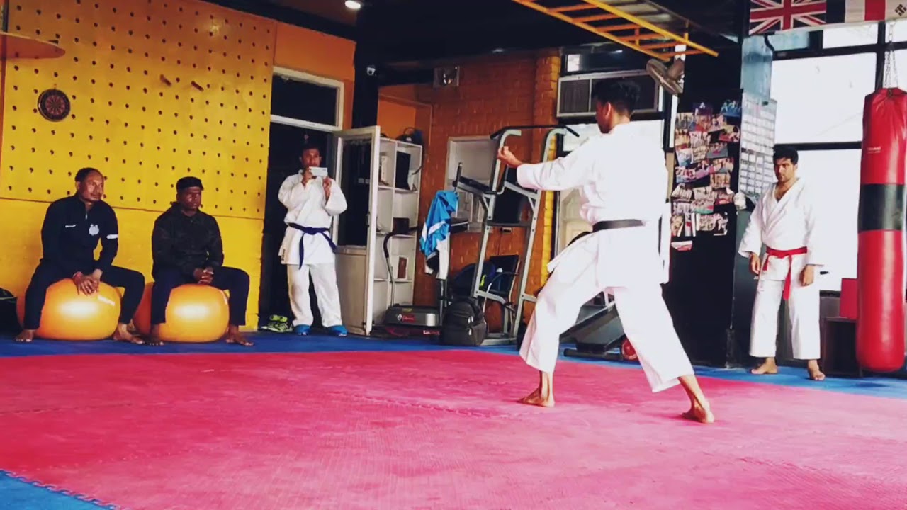 RANGAN KARATE- KATA TRAINING- OHAN DAI - ANAN DAI - YouTube