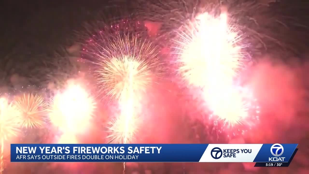 New Year's Eve fireworks safety reminders - YouTube