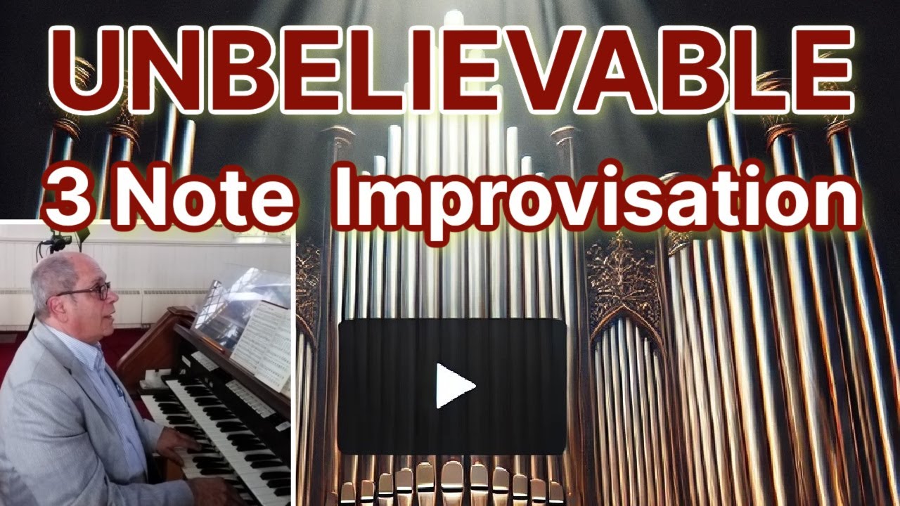 Fantasia on Three Notes: Truly a Legendary Organ Improvisation - YouTube