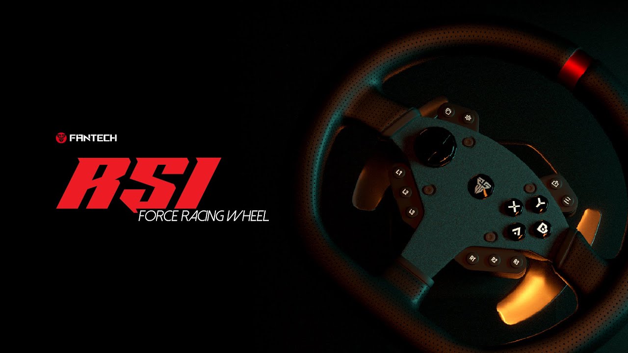 A True Multiplatform Racing Wheel for PC | Fantech RS1 Steering Wheel ...