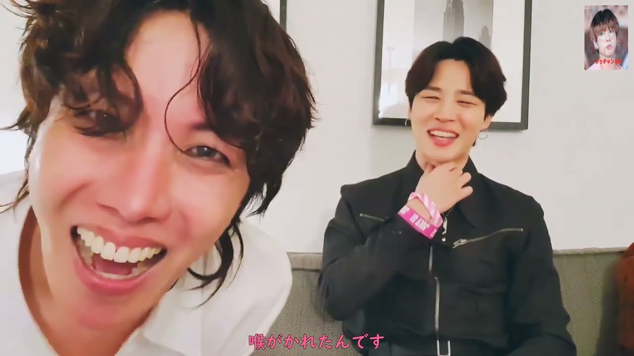 [BTS日本語字幕]BTS J-HOPE VLIVE🐴 - YouTube