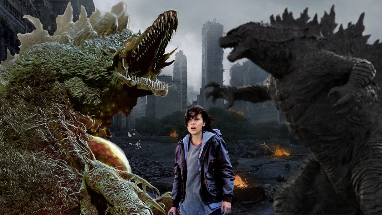 Godzilla saves Madison from Biollante - YouTube