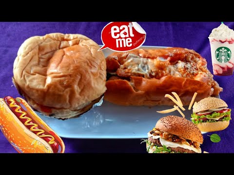 er3 brother makan burger dan hotdog super lezaat