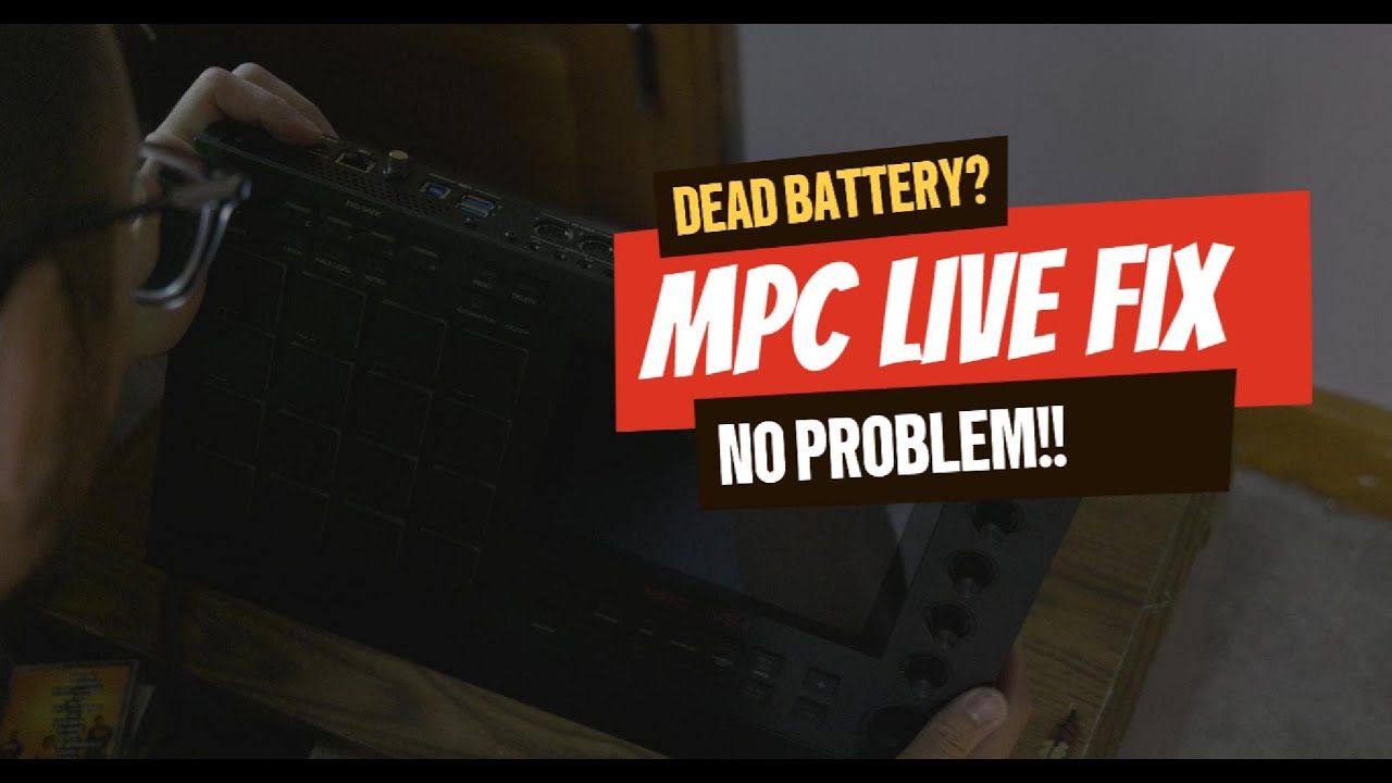 How to Replace MPC Live Battery - YouTube