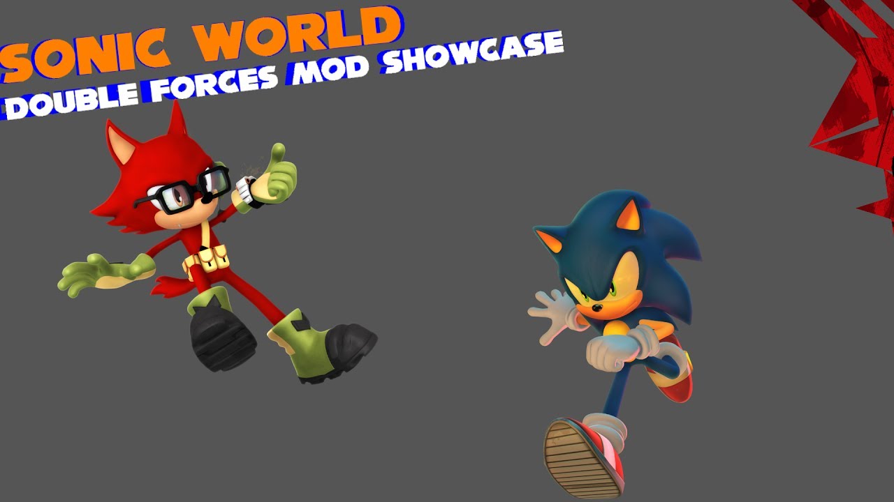 Sonic World Double Mod Showcase | Forces Theme & Custom Hero - YouTube