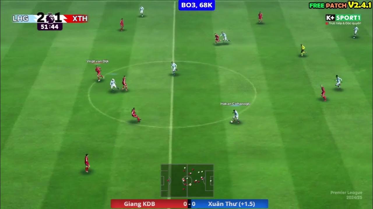 Giang KDB vs Thư Xuân - PES 2013 ONLINE - YouTube