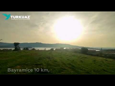 Çanakkale Bayramiç Yeniköy de göl manzaralı Arsamız satılıktır 0542 458 41 32