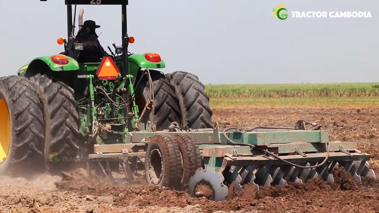 John Deere Tractor Ploughing Techniques & Growing Sugarcane | Tractor ...