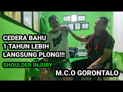 CEDERA BAHU SATU TAHUN LEBIH LANGSUNG TERSENYUM BAHAGIA PASIEN DARI JAKARTA SELATAN | MCO GORONTALO