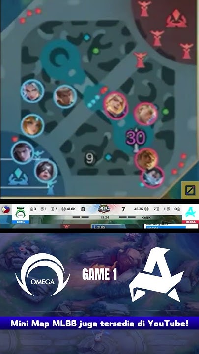[Mini Map] OMG vs RORA - Game 1 - Week 3 Day 2 - Regular Season - MPL PH S15 - YouTube