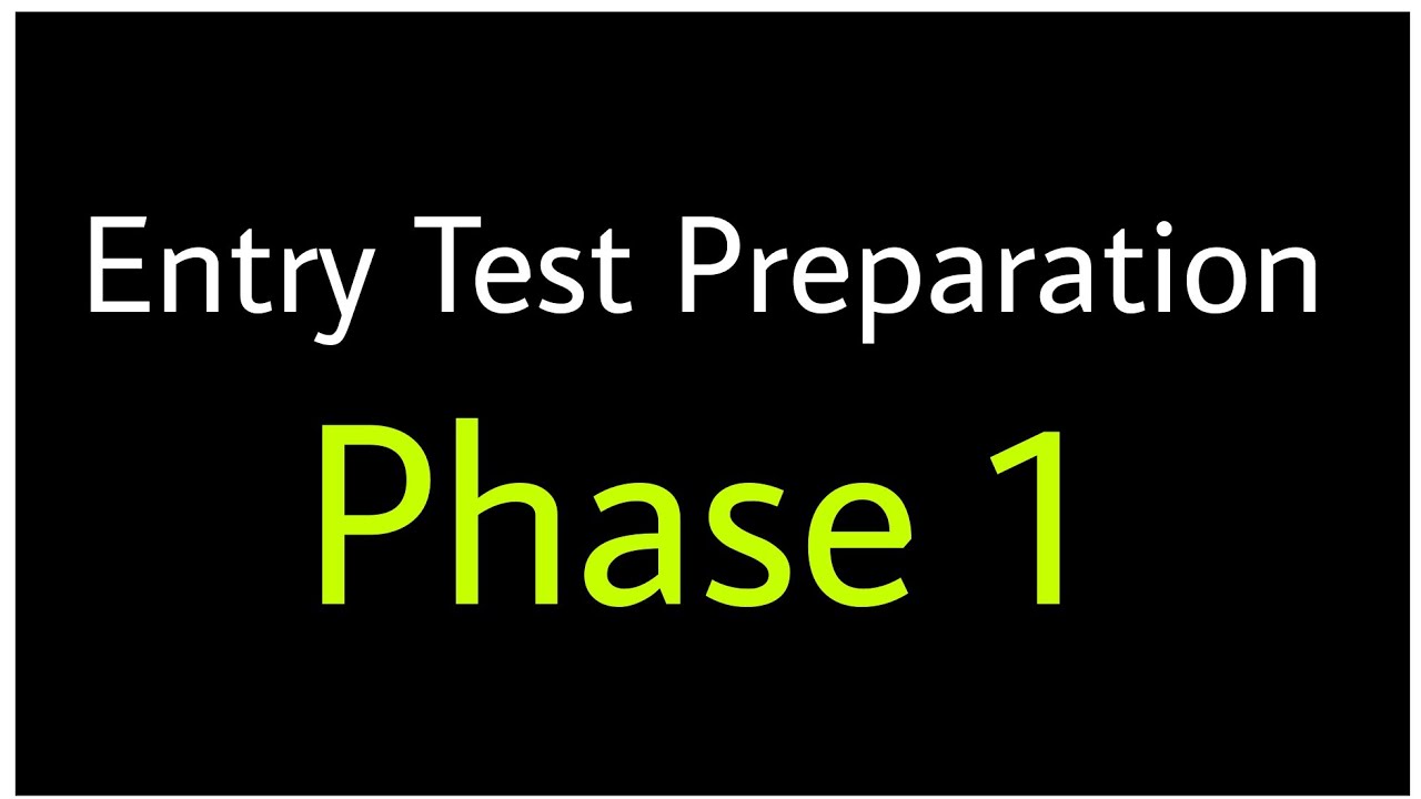 Most important English Mcqs||Entry Test Preparation Batch 2022 - YouTube