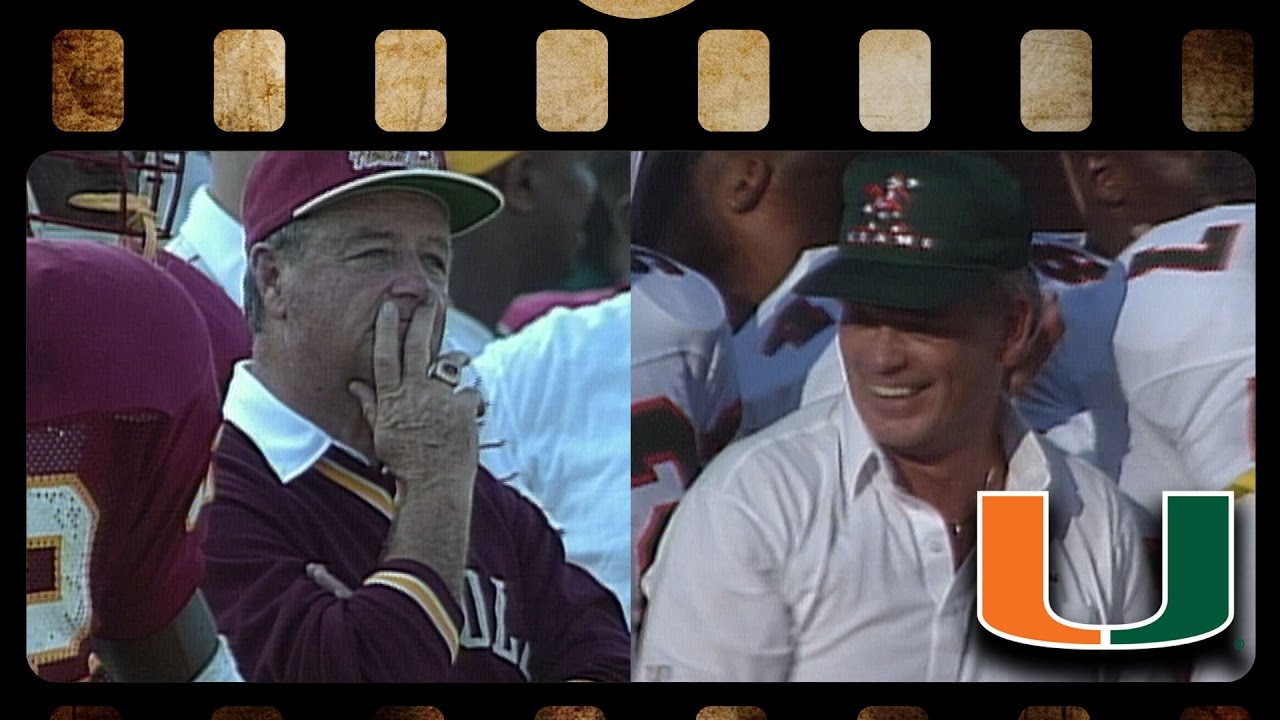 Wide Right I: Miami vs. Florida State In 1991 | ACC Hidden Gems - YouTube