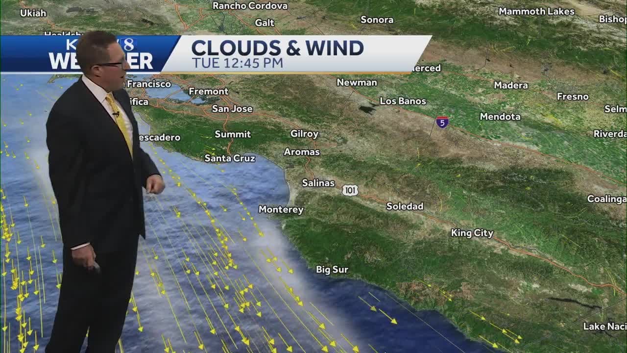 Nice temperatures expected on Tuesday throughout Central Coast - YouTube