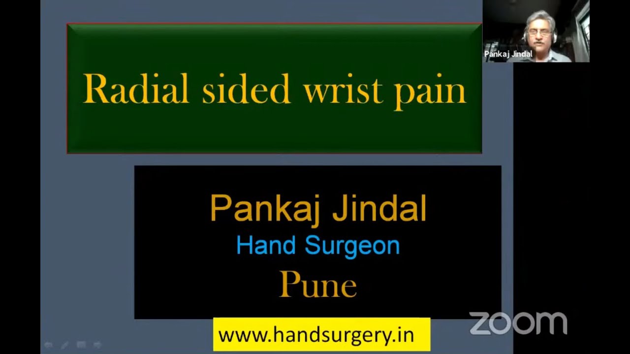 Radial sided Wrist Pain - Dr Pankaj Jindal - YouTube