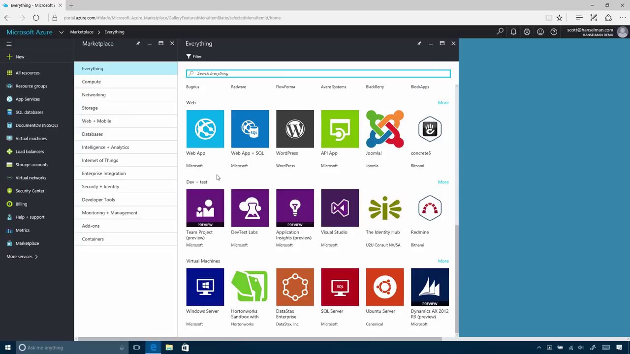 Quick Tour of the Azure Portal - YouTube