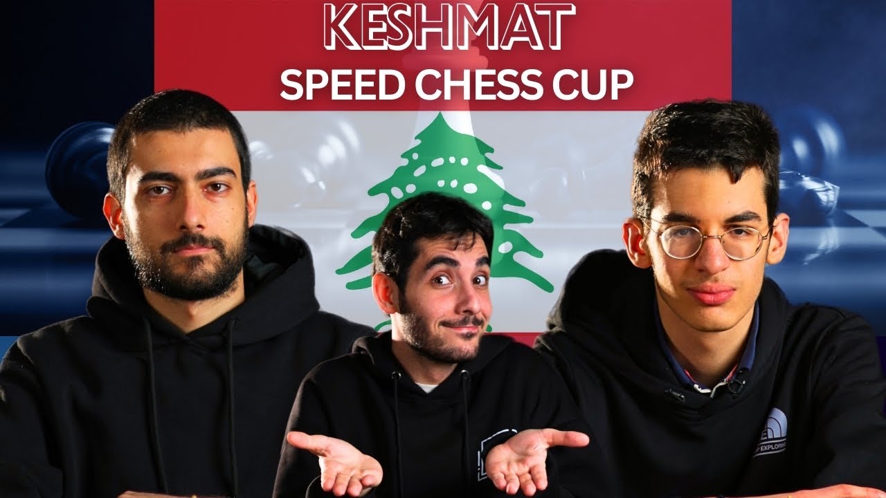 CM جو أسعد vs جورج فيانوس - Keshmat Speed Chess Cup - YouTube