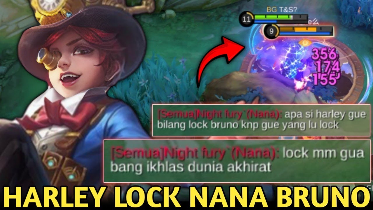 HARLEY LOCK BRUNO & BIKIN NANA EMOSI BERAT SAMPE DARAH TINGGI MARAH² GAK JELAS! AUTO BRONZE 3.0 ...