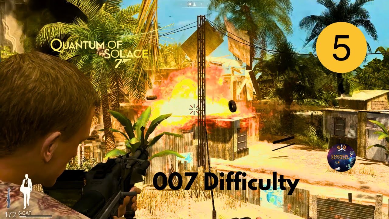 JAMES BOND QUANTUM OF SOLACE PC 007 DIFFICULTY #5 SHANTY TOWN NO ...